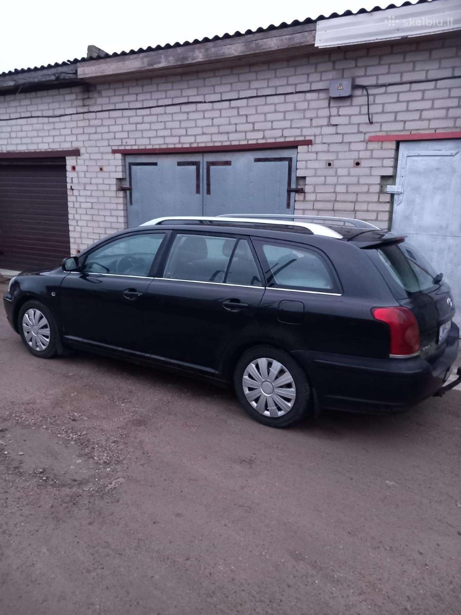 Melns Toyota Avensis 2006 Pasvalys, ar dzinēja tilpumu 2.00 L un nobraukumu 414 tūkst. km par 1100 €, foto 3 vietnē AUTOMOTO.COM.LV