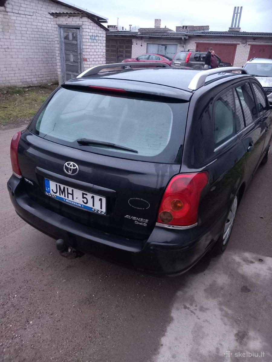 Melns Toyota Avensis 2006 Pasvalys, ar dzinēja tilpumu 2.00 L un nobraukumu 414 tūkst. km par 1100 €, foto 4 vietnē AUTOMOTO.COM.LV