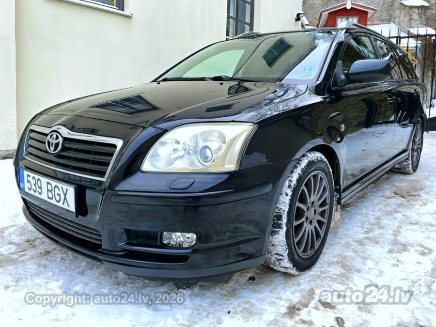 Black Toyota Avensis 2006 in Tallinn, with an engine capacity of 2.40 L and mileage of 300 thousand km for 1999 €, photo 1 on AUTOMOTO.COM.LV