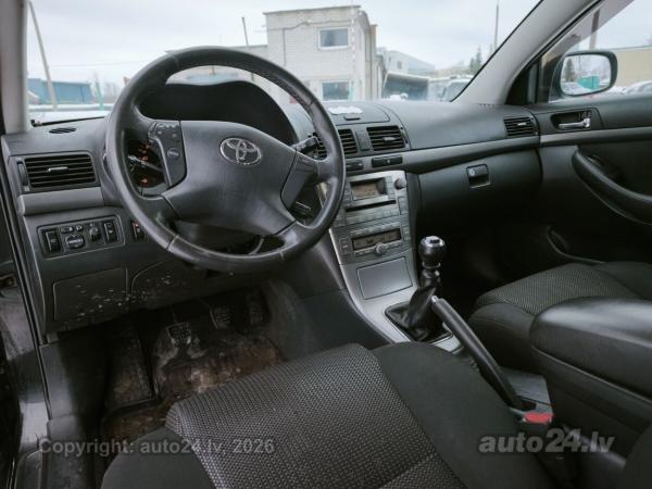 Black Toyota Avensis 2006 in Tartu, with an engine capacity of 2.00 L and mileage of 0 thousand km for 1799 €, photo 10 on AUTOMOTO.COM.LV