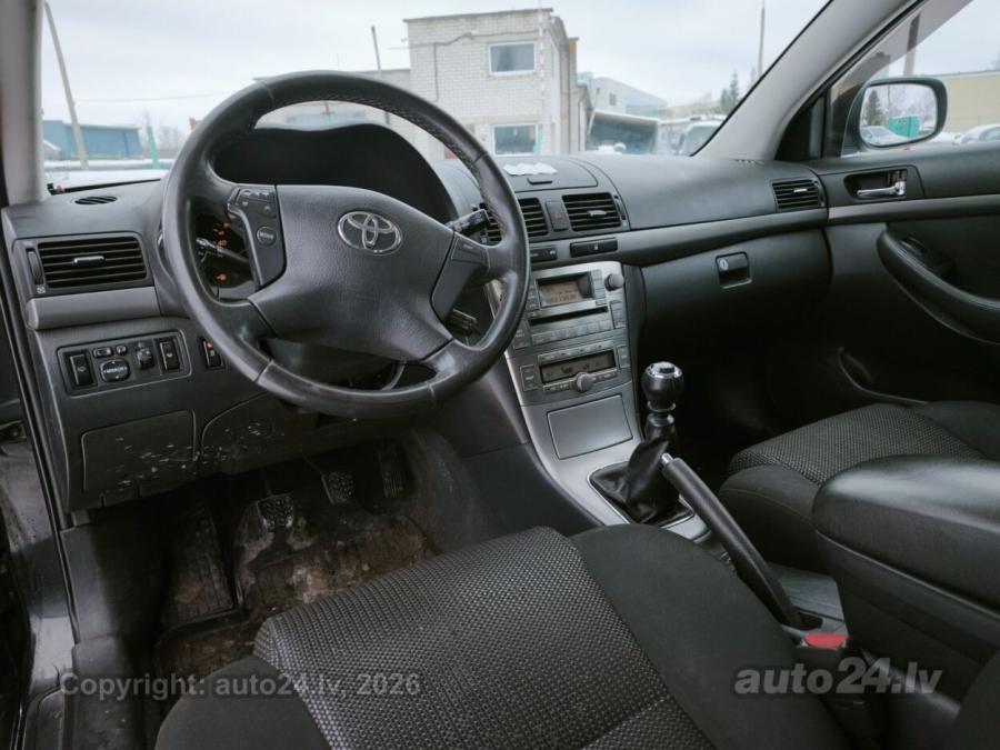 Melns Toyota Avensis 2006 Tartu, ar dzinēja tilpumu 2.00 L un nobraukumu 0 tūkst. km par 1799 €, foto 10 vietnē AUTOMOTO.COM.LV