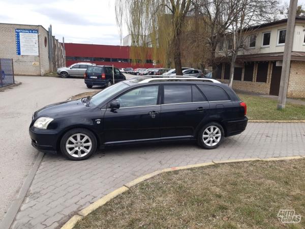 Melns Toyota Avensis 2006 Kauņa, ar dzinēja tilpumu 2.20 L un nobraukumu 300 tūkst. km par 1000 €, foto 1 vietnē AUTOMOTO.COM.LV