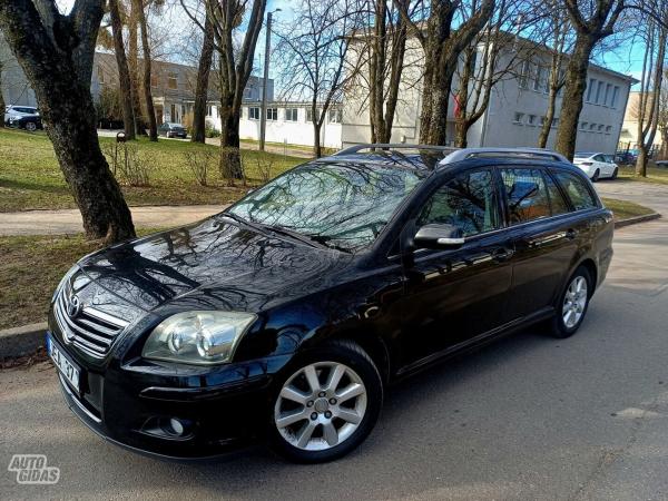 Melns Toyota Avensis 2006 Kauņa, ar dzinēja tilpumu 2.20 L un nobraukumu 273 tūkst. km par 2150 €, foto 1 vietnē AUTOMOTO.COM.LV
