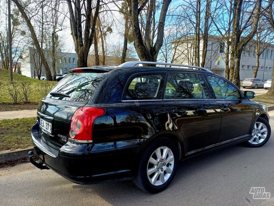 Black Toyota Avensis 2006 in Kaunas, with an engine capacity of 2.20 L and mileage of 273 thousand km for 2150 €, photo 11 on AUTOMOTO.COM.LV