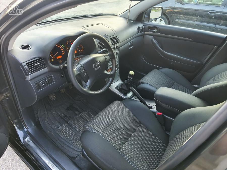 Black Toyota Avensis 2006 in Taurage, with an engine capacity of 2.00 L and mileage of 302 thousand km for 1980 €, photo 10 on AUTOMOTO.COM.LV