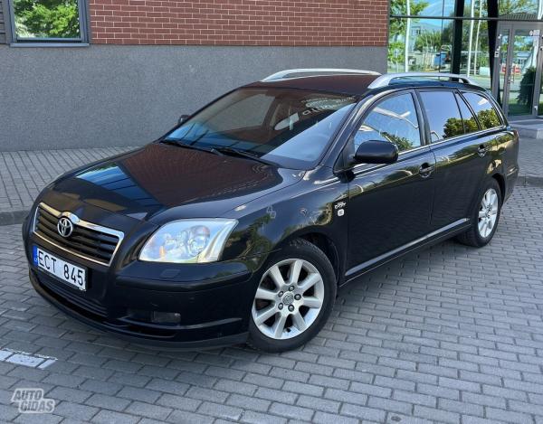 Black Toyota Avensis 2006 in Siauliai, with an engine capacity of 2.20 L and mileage of 326 thousand km for 1250 €, photo 1 on AUTOMOTO.COM.LV
