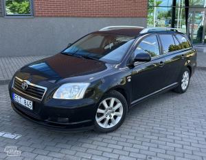 Black Toyota Avensis 2006 in Siauliai, with an engine capacity of 2.20 L and mileage of 326 thousand km for 1250 €, photo  on AUTOMOTO.COM.LV