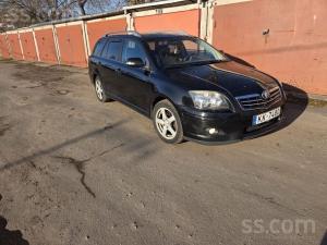 Black Toyota Avensis 2006 in Riga, with an engine capacity of 2.20 L and mileage of 314 thousand km for 1800 €, photo  on AUTOMOTO.COM.LV
