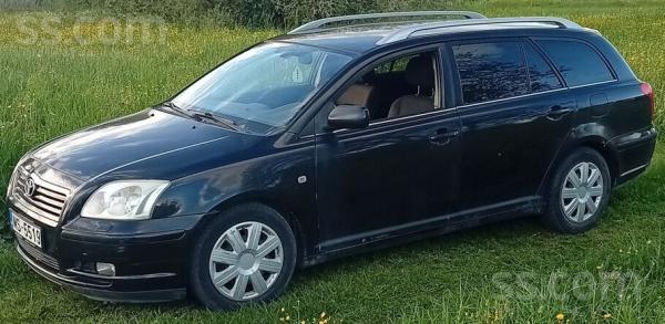 Черный Тойота Авенсис 2006 в Елгава, объемом двигателя 2.20 л и пробегом 375 тыс. км за 2000 €, фото 1 на AUTOMOTO.COM.LV