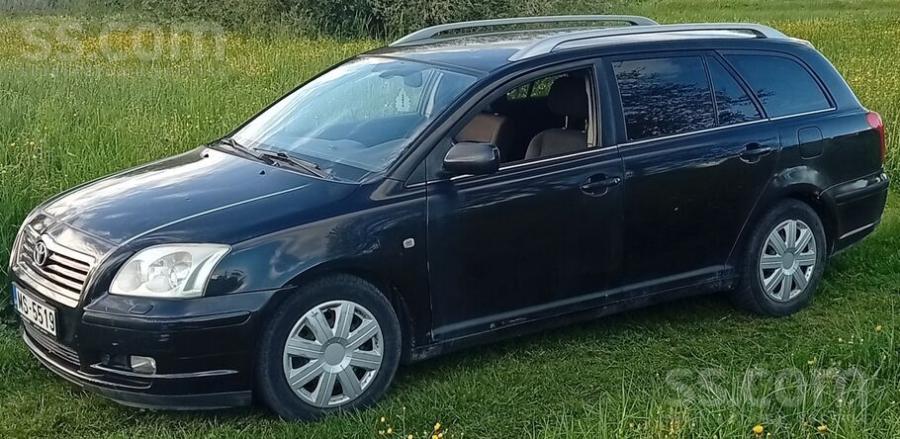 Melns Toyota Avensis 2006 Jelgava, ar dzinēja tilpumu 2.20 L un nobraukumu 375 tūkst. km par 2000 €, foto 1 vietnē AUTOMOTO.COM.LV