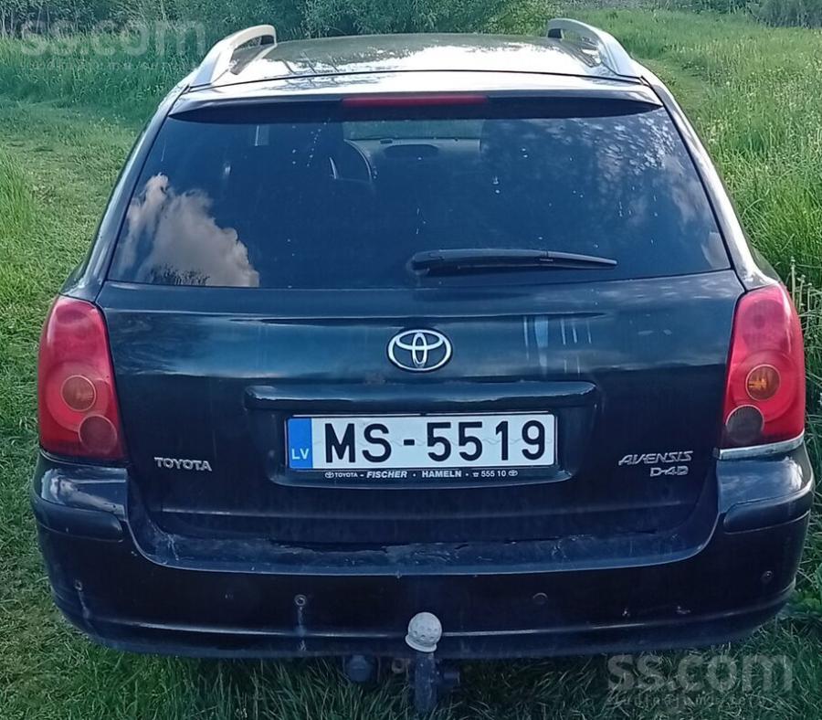 Melns Toyota Avensis 2006 Jelgava, ar dzinēja tilpumu 2.20 L un nobraukumu 375 tūkst. km par 2000 €, foto 7 vietnē AUTOMOTO.COM.LV