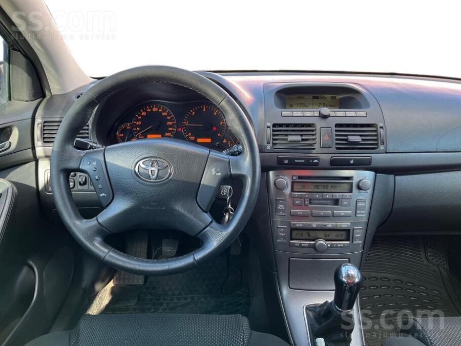 Melns Toyota Avensis 2006 Rīga, ar dzinēja tilpumu 2.00 L un nobraukumu 315 tūkst. km par 1590 €, foto 10 vietnē AUTOMOTO.COM.LV
