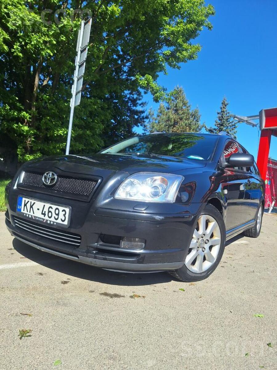 Melns Toyota Avensis 2006 Rīga, ar dzinēja tilpumu 2.20 L un nobraukumu 332 tūkst. km par 1500 €, foto 10 vietnē AUTOMOTO.COM.LV