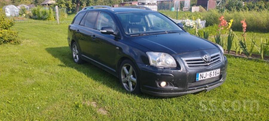 Черный Тойота Авенсис 2006 в Рига, объемом двигателя 2.20 л и пробегом 354 тыс. км за 2000 €, фото 1 на AUTOMOTO.COM.LV
