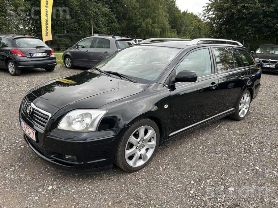 Melns Toyota Avensis 2006 Limbaži, ar dzinēja tilpumu 2.00 L un nobraukumu 216 tūkst. km par 2150 €, foto 1 vietnē AUTOMOTO.COM.LV