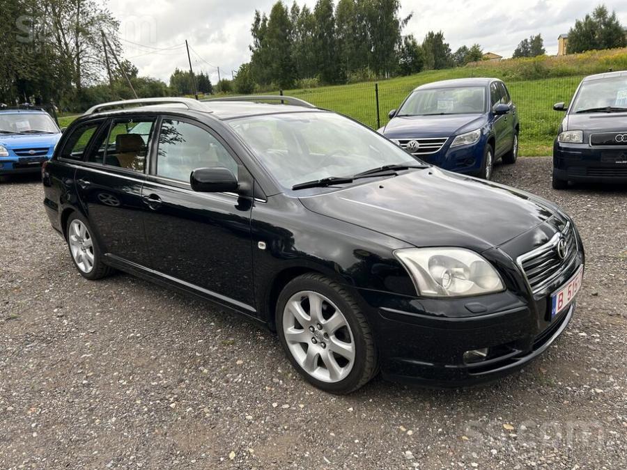 Melns Toyota Avensis 2006 Limbaži, ar dzinēja tilpumu 2.00 L un nobraukumu 216 tūkst. km par 2150 €, foto 4 vietnē AUTOMOTO.COM.LV