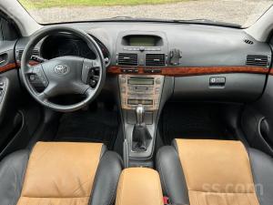 Melns Toyota Avensis 2006 Limbaži, ar dzinēja tilpumu 2.00 L un nobraukumu 216 tūkst. km par 2150 €, foto 8 vietnē AUTOMOTO.COM.LV