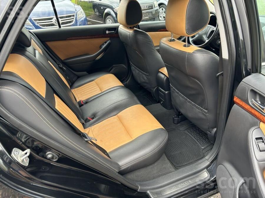 Melns Toyota Avensis 2006 Limbaži, ar dzinēja tilpumu 2.00 L un nobraukumu 216 tūkst. km par 2150 €, foto 10 vietnē AUTOMOTO.COM.LV