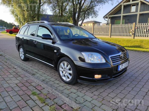 Черный Тойота Авенсис 2006 в Вентспилс, объемом двигателя 2.20 л и пробегом 391 тыс. км за 1750 €, фото 1 на AUTOMOTO.COM.LV
