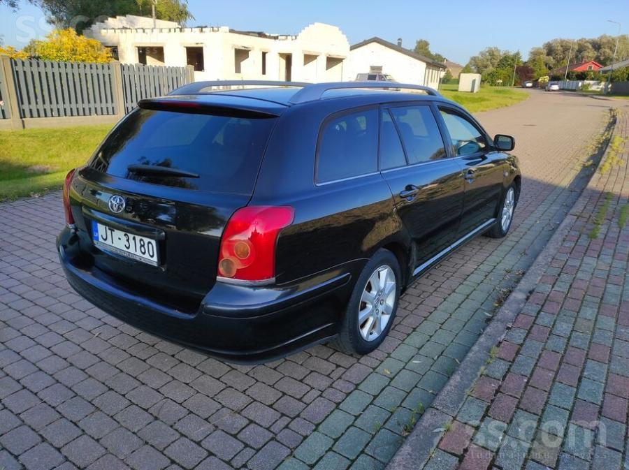 Черный Тойота Авенсис 2006 в Вентспилс, объемом двигателя 2.20 л и пробегом 391 тыс. км за 1750 €, фото 5 на AUTOMOTO.COM.LV