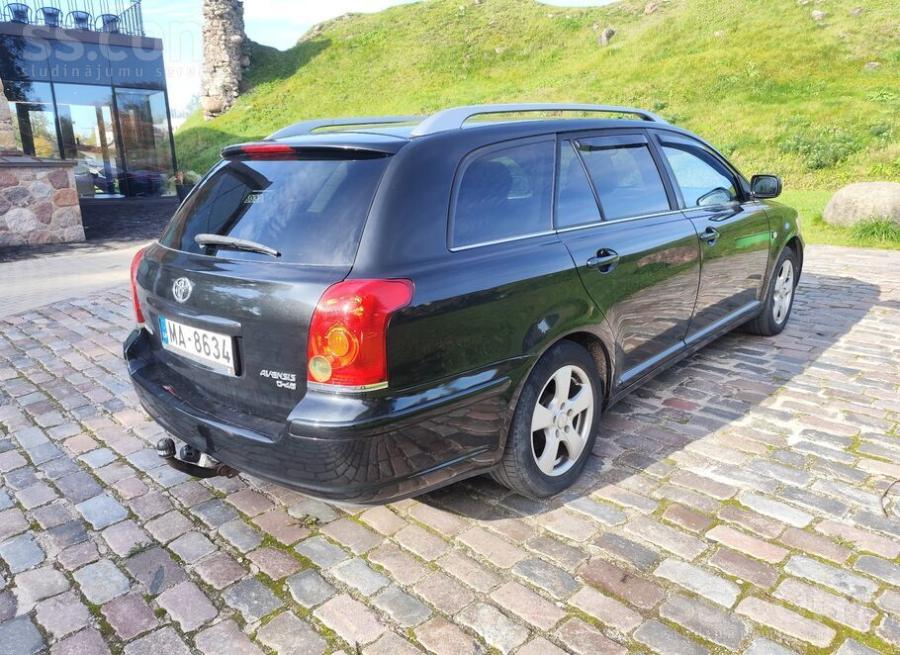 Melns Toyota Avensis 2006 Rēzekne, ar dzinēja tilpumu 2.20 L un nobraukumu 291 tūkst. km par 2100 €, foto 4 vietnē AUTOMOTO.COM.LV