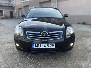Melns Toyota Avensis 2007 Rēzekne, ar dzinēja tilpumu 2.20 L un nobraukumu 309 tūkst. km par 6350 €, foto 1 vietnē AUTOMOTO.COM.LV