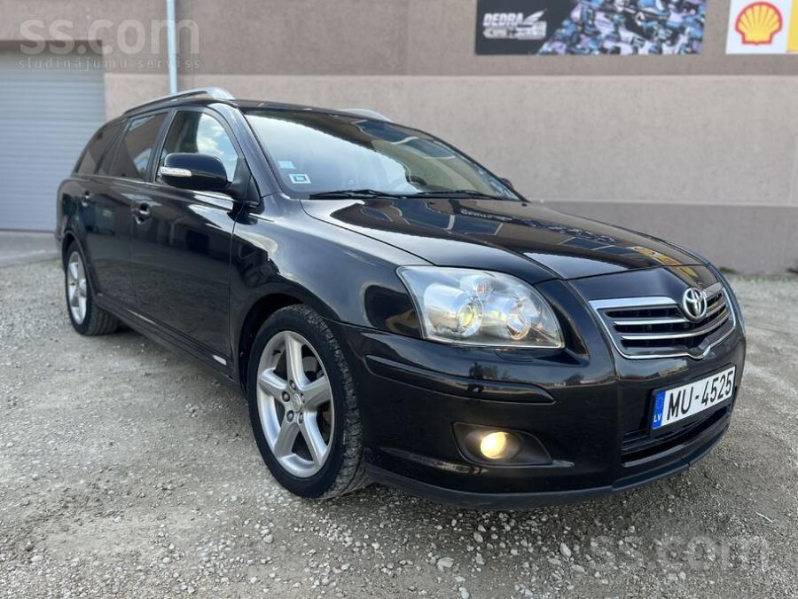 Melns Toyota Avensis 2007 Rēzekne, ar dzinēja tilpumu 2.20 L un nobraukumu 309 tūkst. km par 6350 €, foto 3 vietnē AUTOMOTO.COM.LV