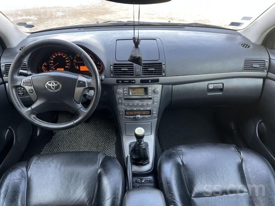 Melns Toyota Avensis 2007 Rēzekne, ar dzinēja tilpumu 2.20 L un nobraukumu 309 tūkst. km par 6350 €, foto 13 vietnē AUTOMOTO.COM.LV