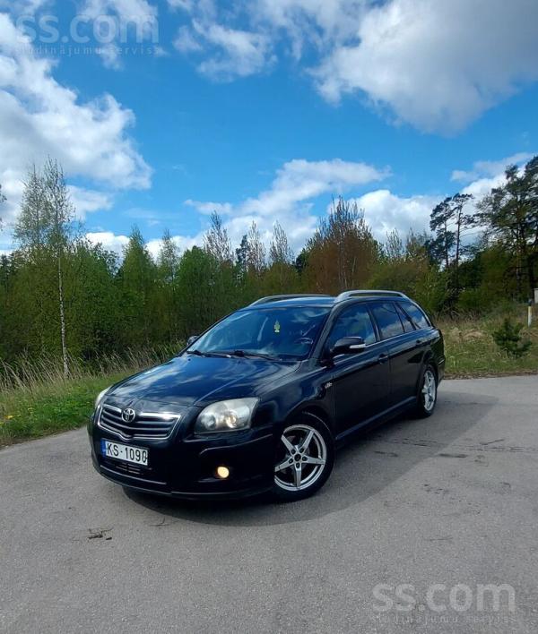 Melns Toyota Avensis 2007 Madona, ar dzinēja tilpumu 2.20 L un nobraukumu 424 tūkst. km par 1600 €, foto 1 vietnē AUTOMOTO.COM.LV