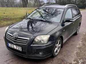 Black Toyota Avensis 2007 in Jurbarkas, with an engine capacity of 2.23 L and mileage of 363 thousand km for 1450 €, photo  on AUTOMOTO.COM.LV