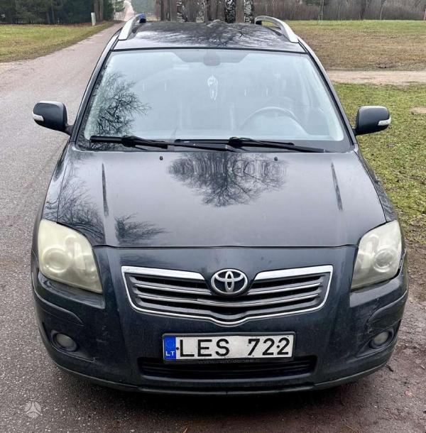 Black Toyota Avensis 2007 in Jurbarkas, with an engine capacity of 2.23 L and mileage of 363 thousand km for 1450 €, photo 3 on AUTOMOTO.COM.LV
