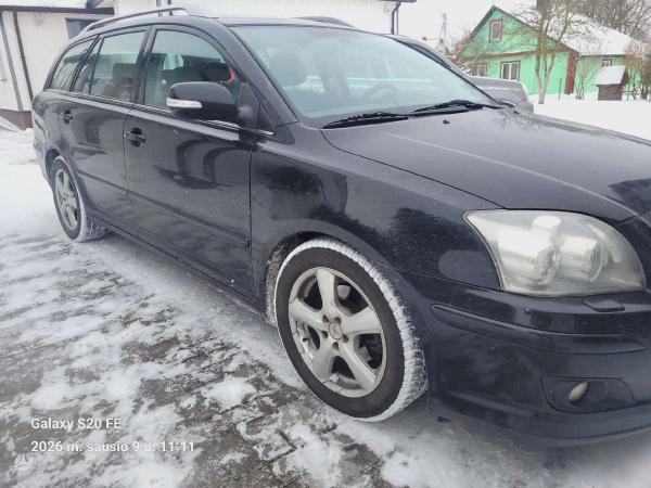 Melns Toyota Avensis 2007 Ukmergė, ar dzinēja tilpumu 1.79 L un nobraukumu 3280 tūkst. km par 1400 €, foto 1 vietnē AUTOMOTO.COM.LV