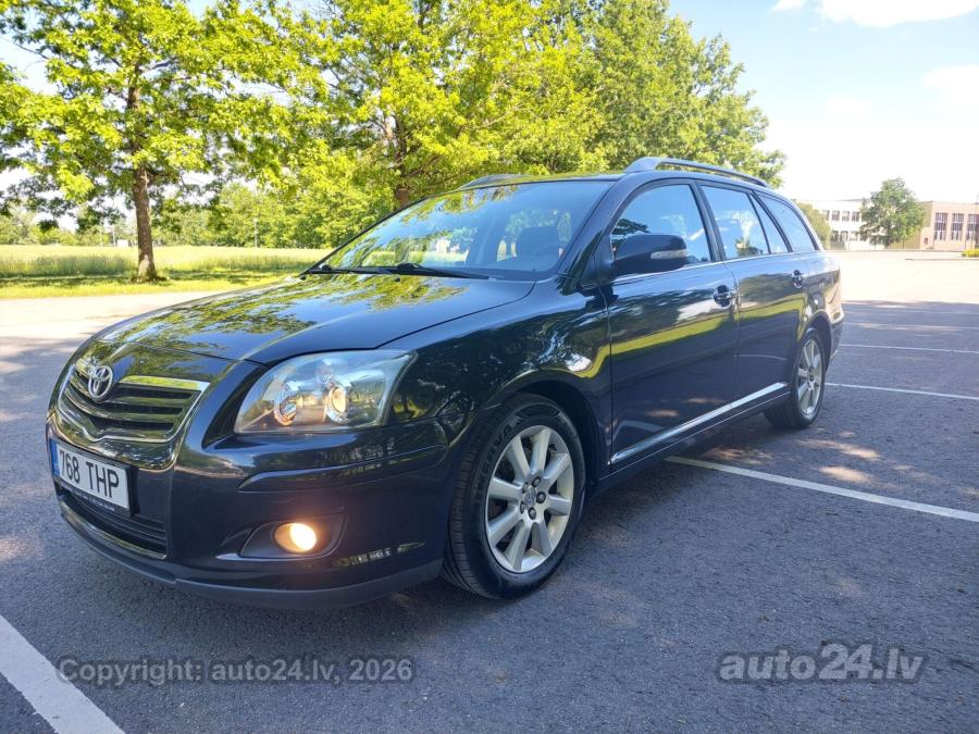 Black Toyota Avensis 2007 in Tartu, with an engine capacity of 2.00 L and mileage of 305 thousand km for 2800 €, photo 1 on AUTOMOTO.COM.LV