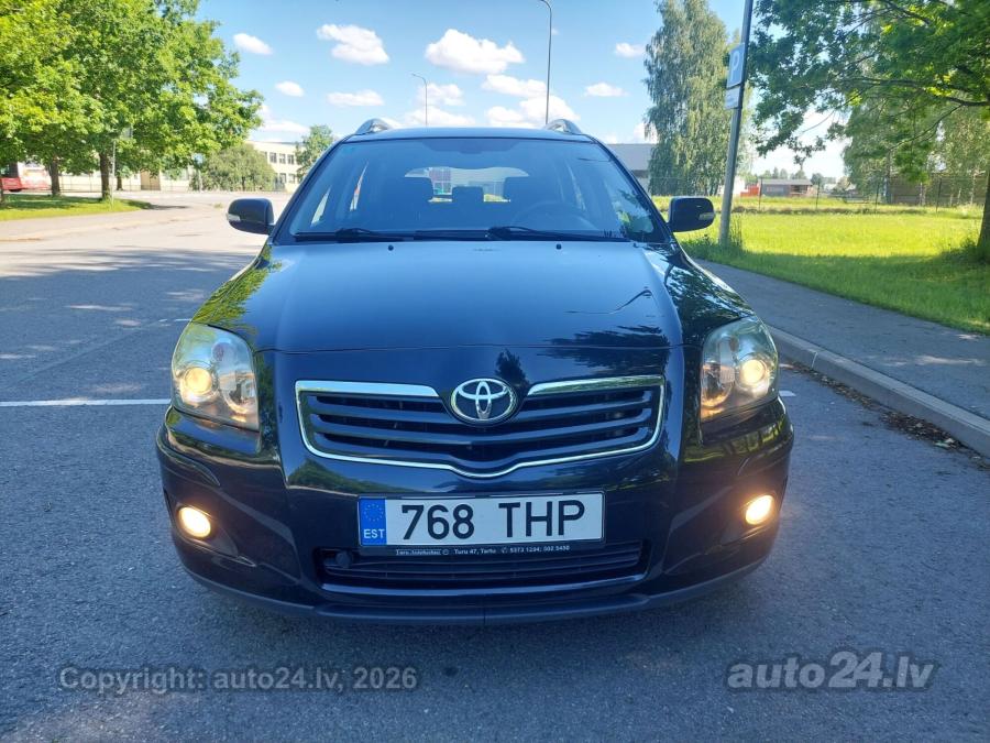 Black Toyota Avensis 2007 in Tartu, with an engine capacity of 2.00 L and mileage of 305 thousand km for 2800 €, photo 3 on AUTOMOTO.COM.LV