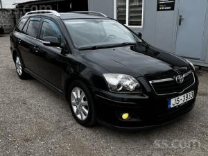 Melns Toyota Avensis 2007 Daugavpils, ar dzinēja tilpumu 2.00 L un nobraukumu 0 tūkst. km par 3200 €, foto  vietnē AUTOMOTO.COM.LV