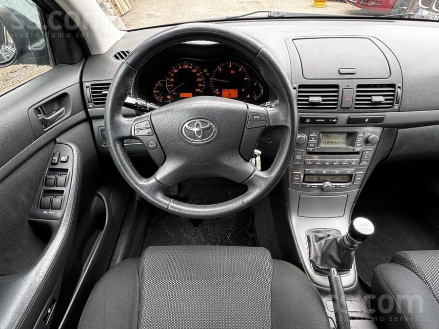 Черный Тойота Авенсис 2007 в Даугавпилс, объемом двигателя 2.00 л и пробегом 0 тыс. км за 3200 €, фото 15 на AUTOMOTO.COM.LV