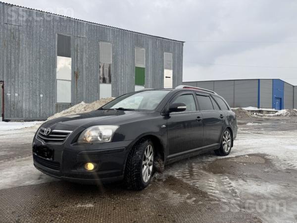 Melns Toyota Avensis 2007 Rīga, ar dzinēja tilpumu 2.20 L un nobraukumu 263 tūkst. km par 2400 €, foto 2 vietnē AUTOMOTO.COM.LV