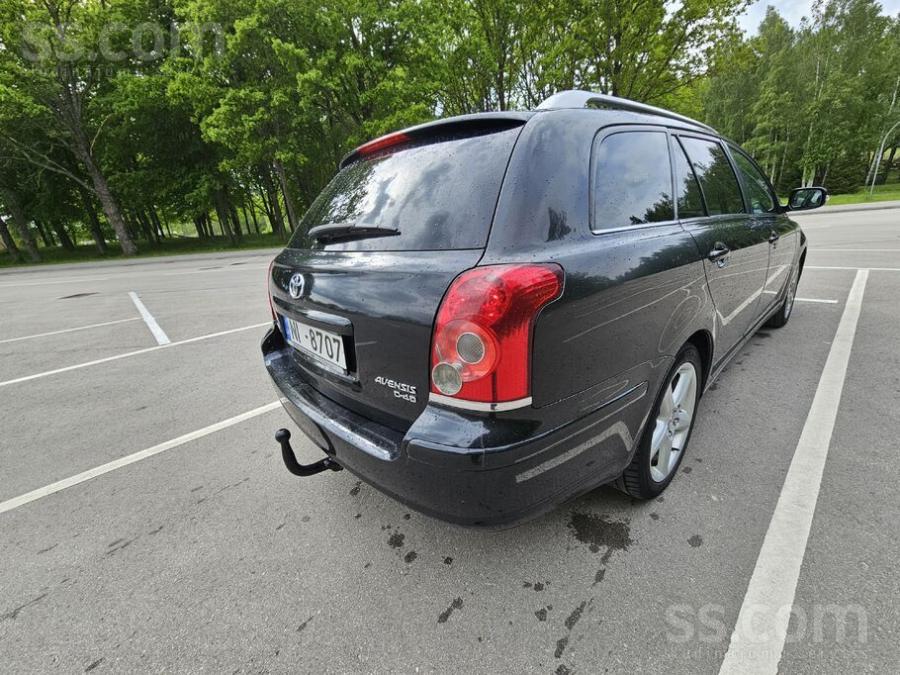 Melns Toyota Avensis 2007 Alūksne, ar dzinēja tilpumu 2.20 L un nobraukumu 359 tūkst. km par 2150 €, foto 6 vietnē AUTOMOTO.COM.LV