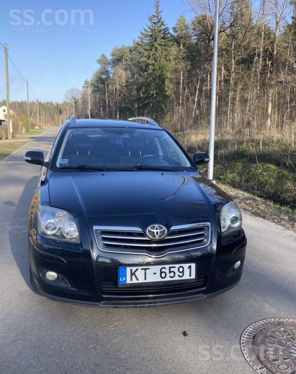 Melns Toyota Avensis 2007 Jelgava, ar dzinēja tilpumu 2.20 L un nobraukumu 270 tūkst. km par 2150 €, foto 1 vietnē AUTOMOTO.COM.LV