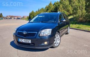 Черный Тойота Авенсис 2007 в Талси, объемом двигателя 2.00 л и пробегом 277 тыс. км за 2800 €, фото  на AUTOMOTO.COM.LV