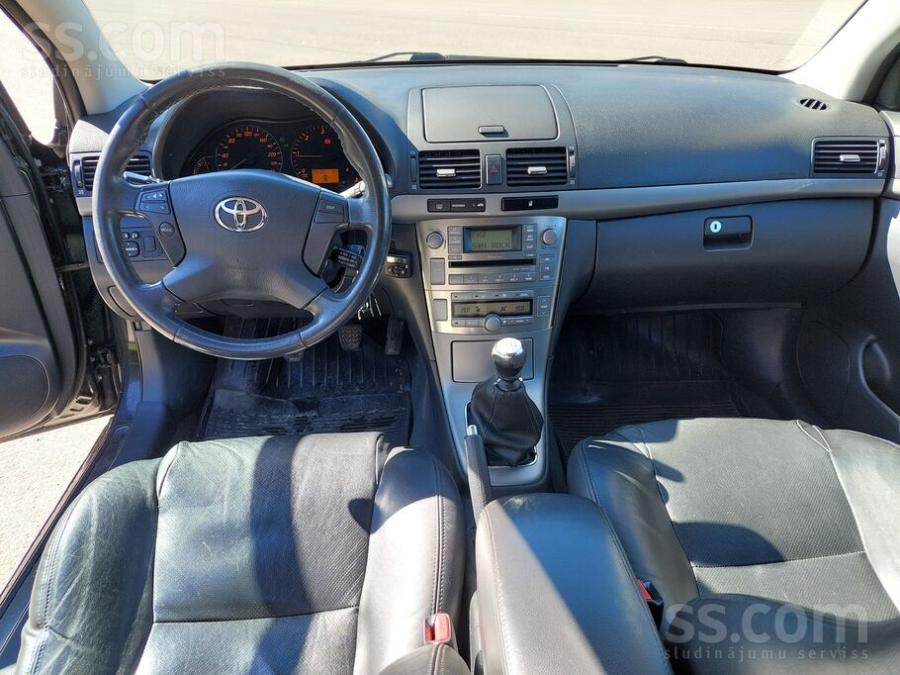 Черный Тойота Авенсис 2007 в Талси, объемом двигателя 2.00 л и пробегом 277 тыс. км за 2800 €, фото 8 на AUTOMOTO.COM.LV