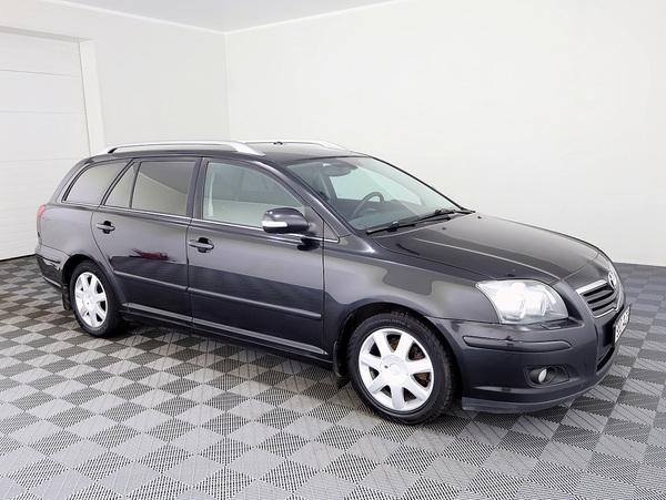 Melns Toyota Avensis 2007 Tallina, ar dzinēja tilpumu 1.80 L un nobraukumu 268 tūkst. km par 1499 €, foto 1 vietnē AUTOMOTO.COM.LV