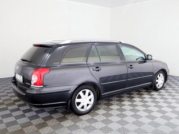 Melns Toyota Avensis 2007 Tallina, ar dzinēja tilpumu 1.80 L un nobraukumu 268 tūkst. km par 1499 €, foto 3 vietnē AUTOMOTO.COM.LV