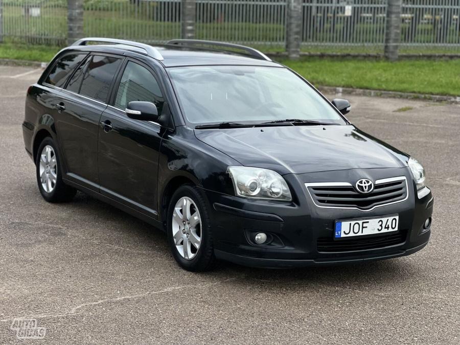 Черный Тойота Авенсис 2007 в Каунас, объемом двигателя 2.00 л и пробегом 0 тыс. км за 1800 €, фото 1 на AUTOMOTO.COM.LV