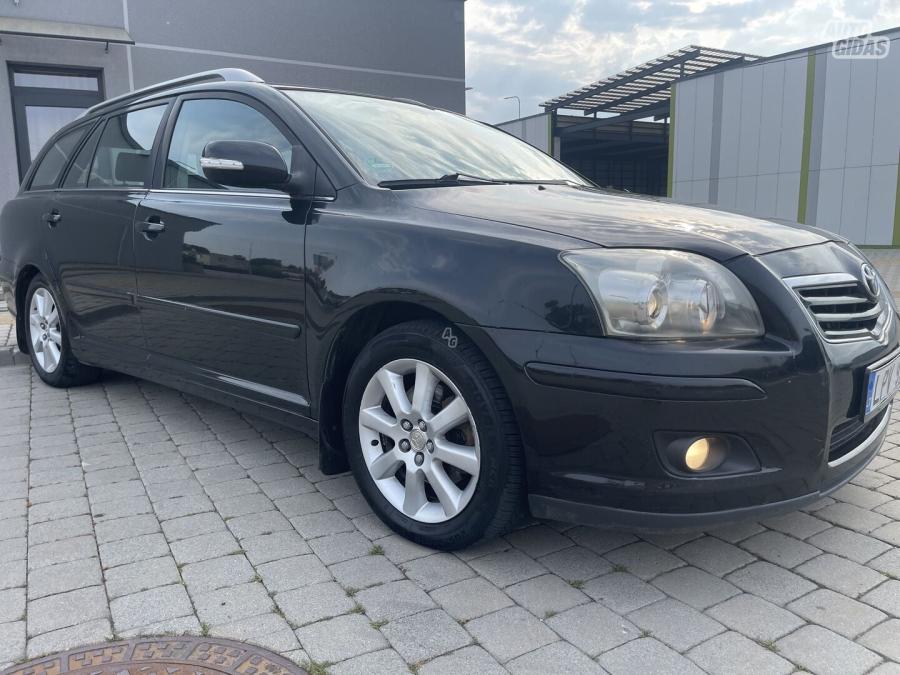 Melns Toyota Avensis 2007 Viļņa, ar dzinēja tilpumu 2.00 L un nobraukumu 300 tūkst. km par 1900 €, foto 9 vietnē AUTOMOTO.COM.LV