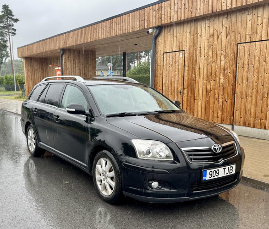 Melns Toyota Avensis 2007 Tallina, ar dzinēja tilpumu 2.00 L un nobraukumu 551 tūkst. km par 1000 €, foto 4 vietnē AUTOMOTO.COM.LV