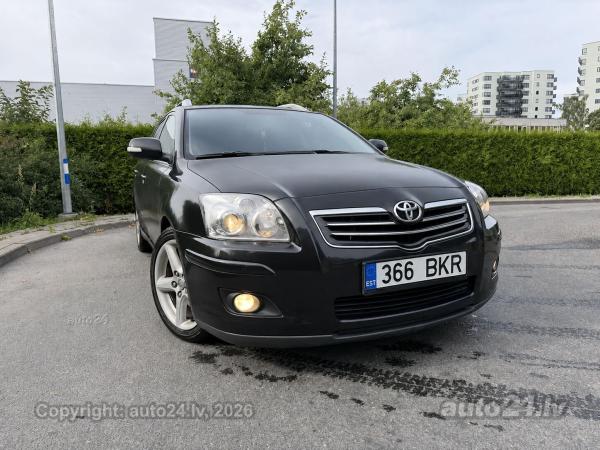 Toyota Avensis 2007 Tallina vietnē Melns Toyota Avensis 2007 Tallina, ar dzinēja tilpumu 2.20 L un nobraukumu 272 tūkst. km par 4990 €, foto 1 vietnē AUTOMOTO.COM.LV