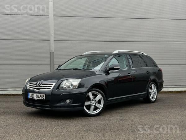 Black Toyota Avensis 2008 in Riga, with an engine capacity of 2.20 L and mileage of 0 thousand km for 2990 €, photo 1 on AUTOMOTO.COM.LV