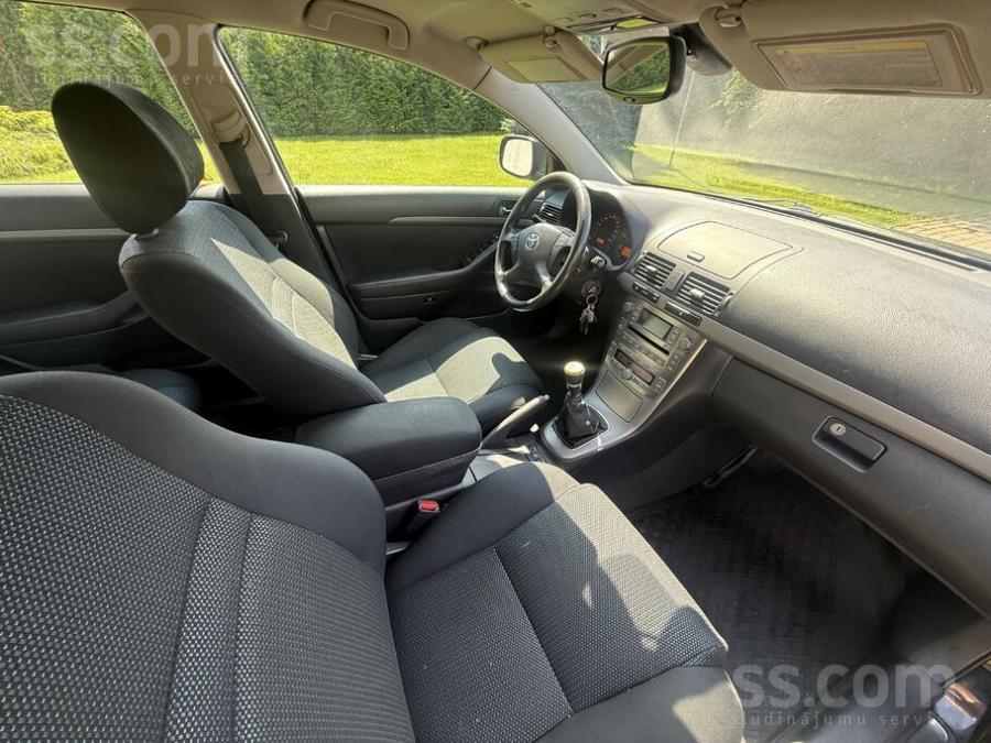 Melns Toyota Avensis 2008 Rīga, ar dzinēja tilpumu 2.00 L un nobraukumu 0 tūkst. km par 1600 €, foto 15 vietnē AUTOMOTO.COM.LV