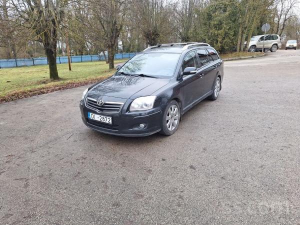 Melns Toyota Avensis 2008 Saldus, ar dzinēja tilpumu 2.00 L un nobraukumu 284 tūkst. km par 2390 €, foto 1 vietnē AUTOMOTO.COM.LV